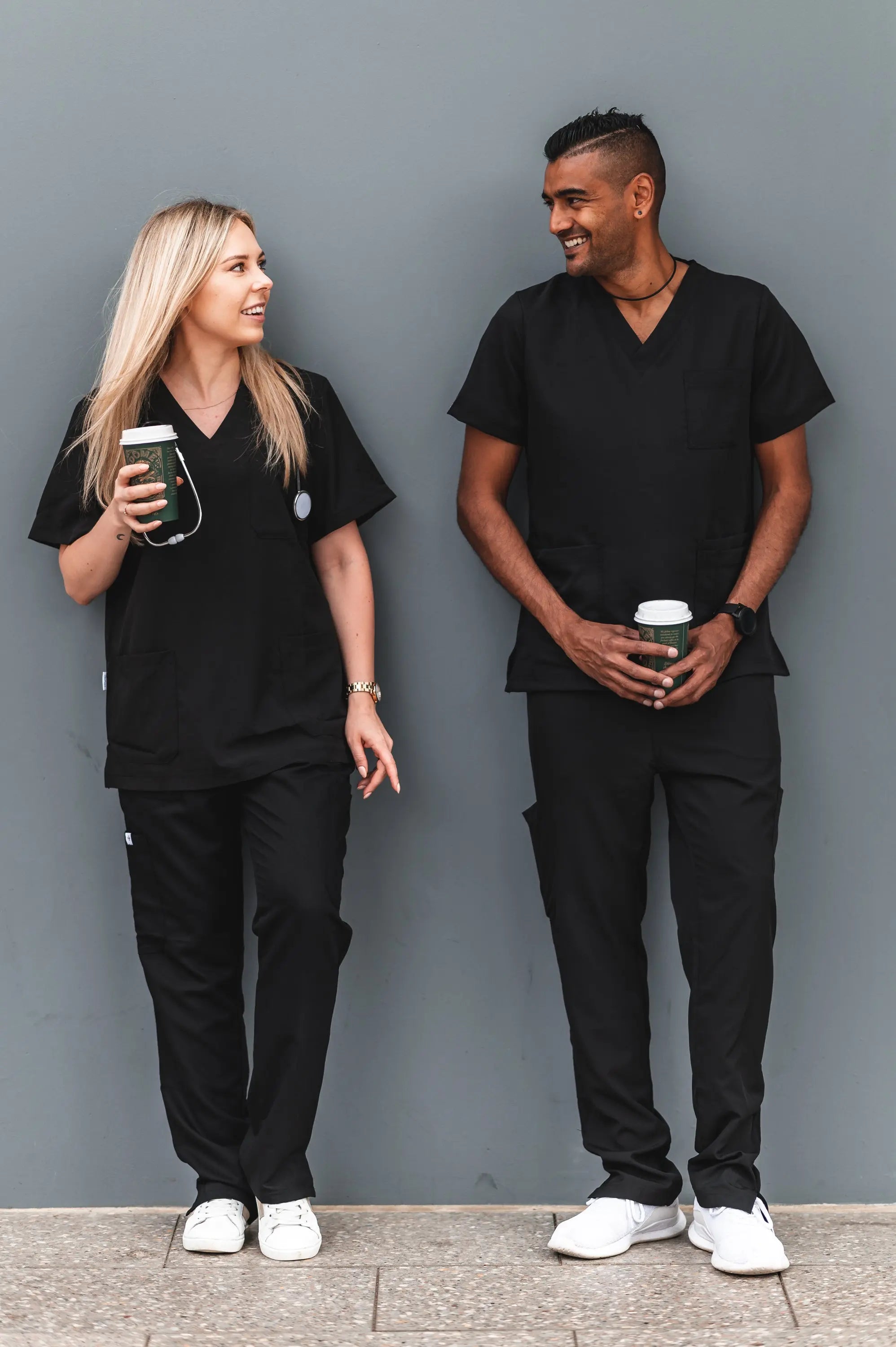 Black Scrubs - Shop Premium Black Scrub Sets Online